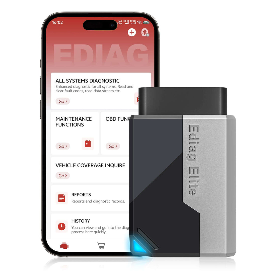 KINGBOLEN EDIAG ELITE OBD2 Scanner