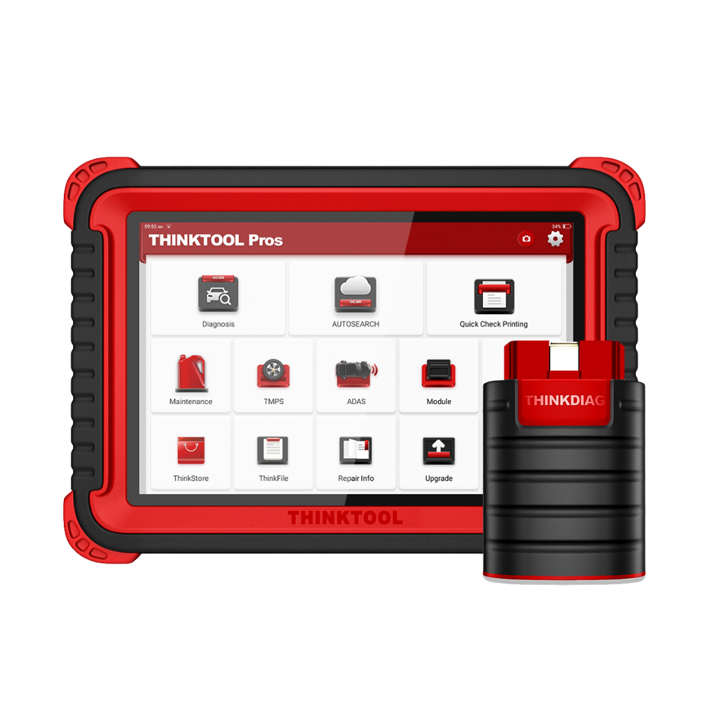 THINKCAR® Thinktool Pros 10-inch ECU Coding OBD2 Scanner
