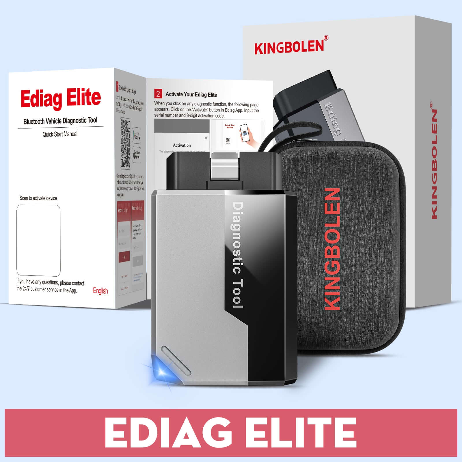KINGBOLEN EDIAG ELITE OBD2 Scanner