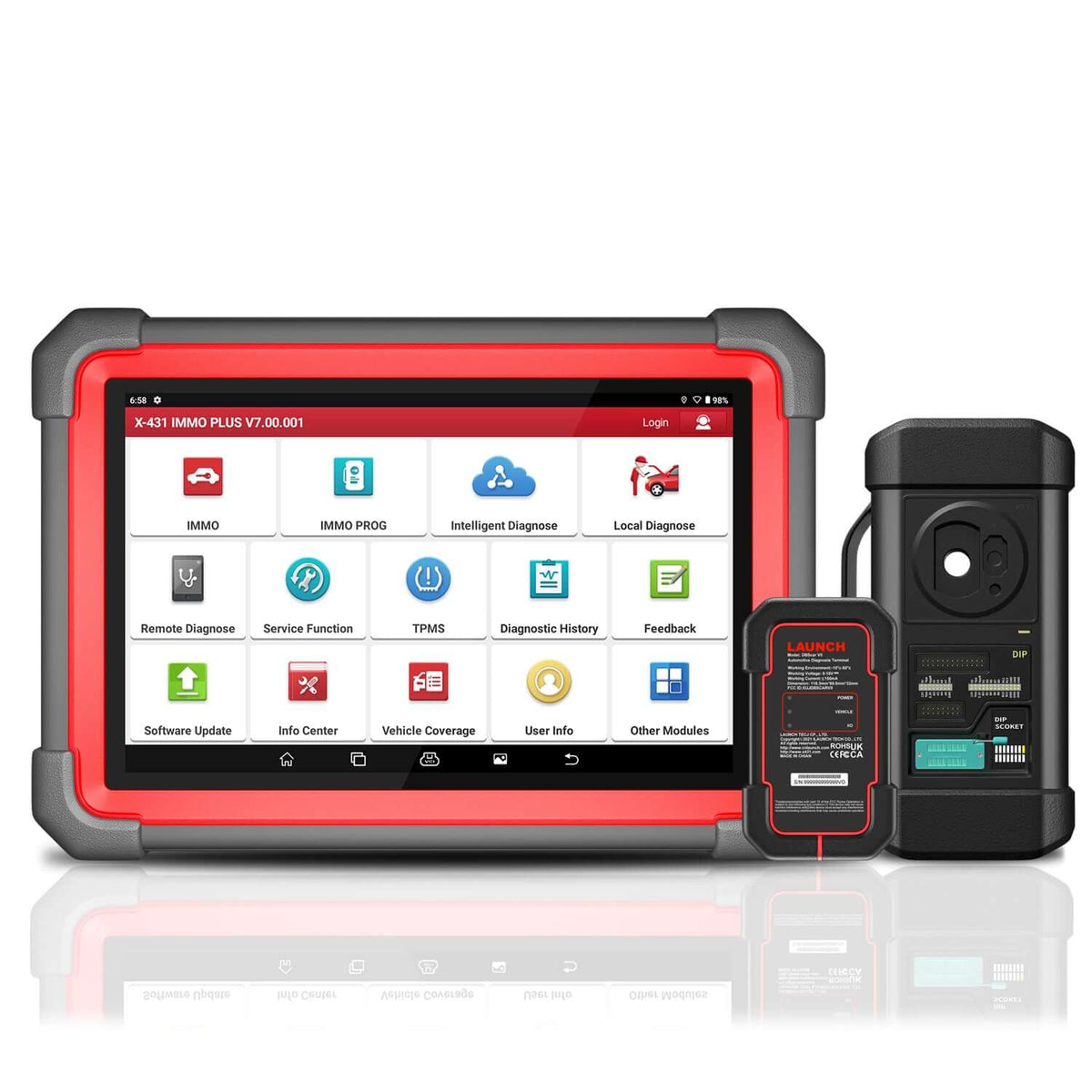 Auto IMMO Anti-Theft Tool and Key Programmer